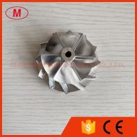 China GT15-25 47.00/61.98mm 6+6 blades Turbo milling/aluminum 2618/billet compressor wheel for sale
