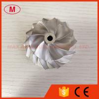 China S100 50.00/68.01mm 7+7 blades high performance point milling turbo milling/aluminum 2618/billet compressor wheel for sale