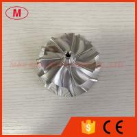 China 58.74/78.00mm 7+7blades turbo milling/aluminum 2618/billet compressor wheel for sale