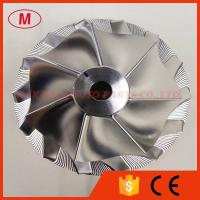 China HE300VG/HE351 56.05/86.01mm 7+7 blades LEP style turbo milling/aluminum 2618/billet compressor wheel for Cummins Various for sale