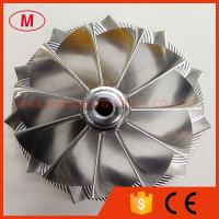 China GT5533 94.00/133.37mm 11+0 blades turbo milling/aluminum 2618/billet compressor wheel for sale