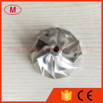 China RHF5 38.10/52.50mm 6+6 blades NH454052 Turbo milling/aluminum 2618/billet compressor wheel for VIDG for sale