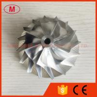 China HX40 54.00/83.03mm 8+8 blades 3599646 high performance Turbo milling/aluminum 2618/billet compressor wheel for 3532211 for sale