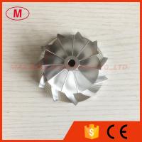 China CT26 47.10/63.40mm 11+0 blades Turbo aluminum 2618/milling/Billet compressor wheel for racing for sale