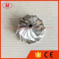 China CT12 11+0 blades 43.08/58.03mm 17291-67010 turbocharger milling/aluminum 2618/billet compressor wheel for 17201-67010 for sale