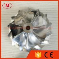 China TF08L 49134-40500/34KX3 71.92/98.00mm 7+7 blades Turbo performance design Billet/milling/aluminum 2024 compresssor wheel for sale
