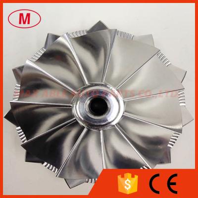 China GT55 9021-2/95870 106.00/141.65mm 11+0 blades turbocharger milling/aluminum 2618/billet compressor wheel for sale