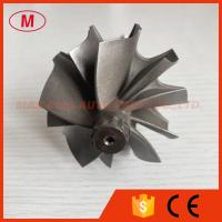 China GT3076R GTX3076R GTX3067R reverse 55/60mm 5+5 blades ball bearing turbo turbine wheel shaft / turbine shaft&wheel for sale