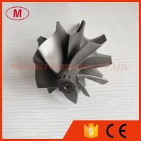 China TD06HR  Rerverse 58.8X67.2mm 5+5 blades turbo wheel/ turbine shaft&wheel for sale