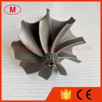 China TD06HR  Rerverse 58.8X67.2mm 9 blades turbo wheel/ turbine shaft&wheel for sale