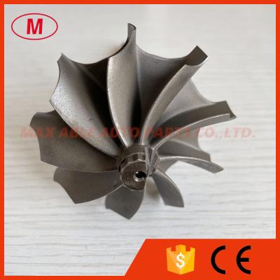 China TD06HR  Rerverse 58.8X67.2mm 9 blades turbo wheel/ turbine shaft&wheel for sale