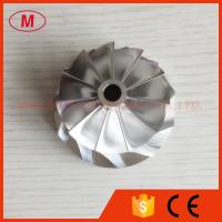 China K27 46.80/59.95mm 11+0 blades turbo aluminum 2024/milling/ Billet compressor wheel for sale