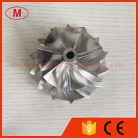 China K26 61.00/82.60mm 7+7 blades high performance Turbo milling/aluminum 2618/billet compressor wheel for sale