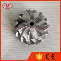 China S200 1077-123-2 7+7 blades 54.61/78.61mm high performance Turbo milling/aluminum 2618/billet compressor wheel for sale
