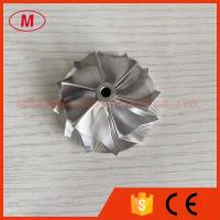 China K04 43.50/56.08mm 6+6 blades 5306-123-2016 upgrade performance Turbo aluminum 2618/billet compressor wheel for sale
