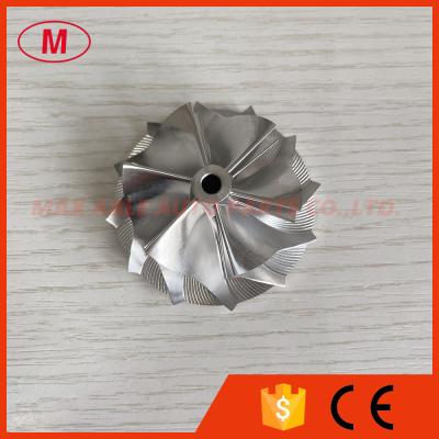 China K04 43.50/56.08mm 6+6 blades 5306-123-2016 upgrade performance Turbo aluminum 2618/billet compressor wheel for sale