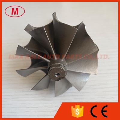 China GT3582R 62.35X68mm 9 blades ball bearing turbo turbine wheel shaft / turbine shaft&wheel for sale