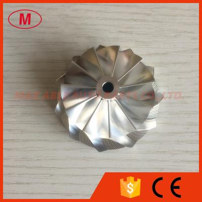 China TD04HL 18T 45.01/56.02mm 11+0 blades 49189-43800 Turbocharger milling/aluminum 2618/billet compressor wheel for sale