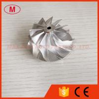 China GT1245 42.12/54.39mm 11+0 blades high performance turbocharger milling/aluminum 2618/billet compressor wheel for sale