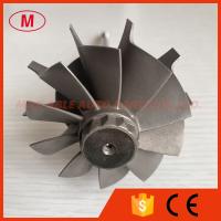 China HX40 64X76mm 10 blades turbo wheel/ turbine shaft&wheel journal bearing for sale