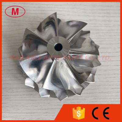 China S200-EFR9280 73.66/91.00mm 7+7 blades milling/billet compressor wheel for 1291-123-2021 for sale