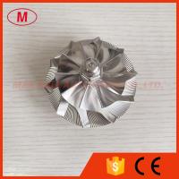 China GTB35 52.80/77.20mm 10+0 blades turbocharger milling/aluminum 2618/billet compressor wheel for 17201-E0724 ​ for sale