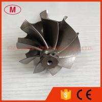 China K24 9 blades 52.7/57mm  journal bearing turbo turbine wheel/turbine shaft wheel for sale