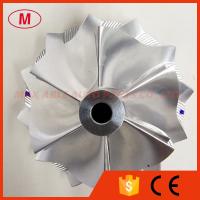 China K04 reverse 40.50/53.00mm 6+6 blades performance aluminum 2618/milling/billet compressor wheel for sale