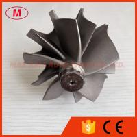 China TD06H forward 58.8X67.2mm 5+5 blades turbo wheel/ turbine shaft&wheel for sale
