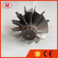 China HE300V 60X70mm 12blades double piston ring turbine shaft wheel/turbo wheel for sale