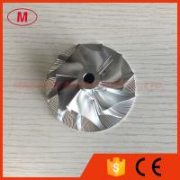 China CT26 17291-17010 42.12/64.89mm 6+6 blades Turbo Billet/aluminum 2618/milling compressor wheel for 17201-17010 for sale