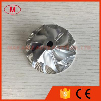 China CT26 17291-17010 42.12/64.89mm 6+6 blades Turbo Billet/aluminum 2618/milling compressor wheel for 17201-17010 for sale
