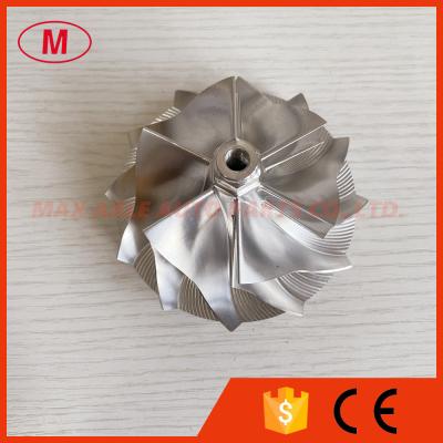 China GTA4594 70.30/94.00mm 6+6 blades 434335-0017 high performance Turbo milling/aluminum 2618/billet compressor wheel for sale