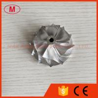 China TD04L6-15TK31  42.00/56.02mm 6+6 blades forward turbo milling/billet compressor wheel for 49377-07320/49377-07325 for sale