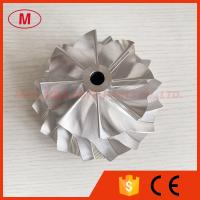 China S400 174513 80.30/111.10mm 8+8 blades turbo milling/aluminum 2618/billet compressor wheel for racing for sale
