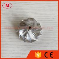 China K04 46.38/56.10mm 6+6 blades aluminum 2618/milling/billet compressor wheel for sale
