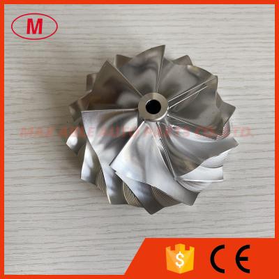 China TD08 76.00/101.00mm 7+7 blades high performance turbo milling/aluminum 2618/billet compressor wheel for sale