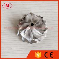 China K16 54.20/66.57mm 6+6 blades turbo milling/aluminum 2618/billet compressor wheel for sale