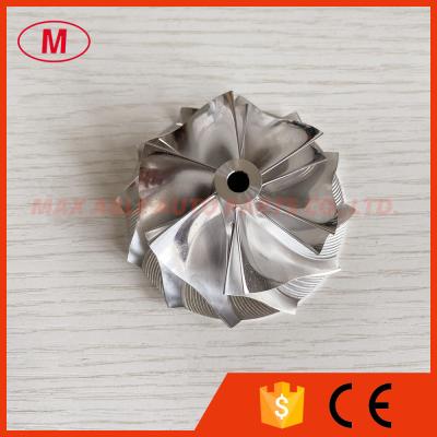 China K16 54.20/66.57mm 6+6 blades turbo milling/aluminum 2618/billet compressor wheel for sale