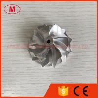 China TD04HL reverse 6+6 blades 49.62/61.01mm LEP Style ,high performance turbocharger aluminum 2618/billet compressor wheel for sale