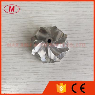 China TD04HL 16T 49189-00016 43.43/56.02mm 4+4 blades High performance point milling  aluminum 2618/billet compressor wheel for sale
