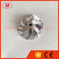 China TD04H reverse 44.00/56.00mm 6+6 blades high performance Turbocharger milling/aluminum 2618/billet compressor wheel for sale