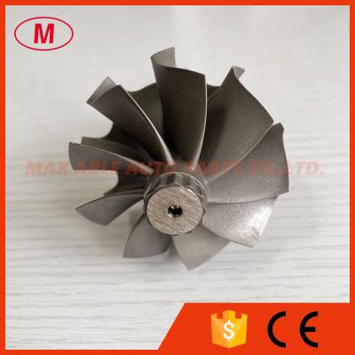 China GTB25 54/57mm 9 blades journal bearing turbo wheel/turbine shaft&wheel R9 for sale