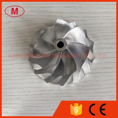 China GT30 reverse 53.11/71.40mm 7+7 blades LEP Style turbo aluminum 2618/milling/billet compressor wheel for sale