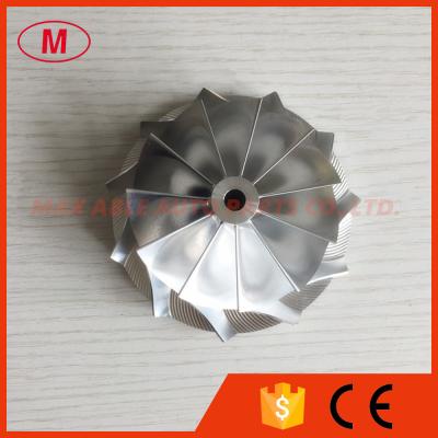China T04R 64.39/84.00mm 11+0 blades turbo billet/milling/aluminum 2024 compressor wheel for racing for sale