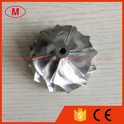 China GT15-25 51.90/64.00mm 6+6 blades high performance turbo milling/aluminum 2618/billet compressor wheel for sale