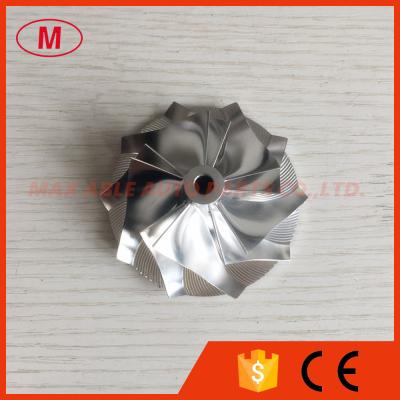 China CT20B 48.04/68.00mm 5+5 Blades high performance turbo aluminum 2618/milling/billet compressor wheel for TOYOTA for sale
