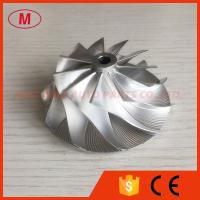 China GT2867 49.70/67.40mm 11+0 Blades turbo aluminum 2618/milling/billet compressor wheel for Racing for sale