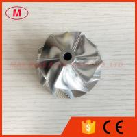 China RHF5HB 46.50/59.94mm 6+6 blades Turbocharger milling/aluminum 2618/billet compressor wheel for VF30/VF34/VF35/VF36/VF37 for sale