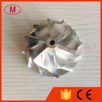 China TD04HL 51.00/67.00mm 6+6 blades turbo Turbocharger milling/aluminum 2618/billet compressor wheel for sale